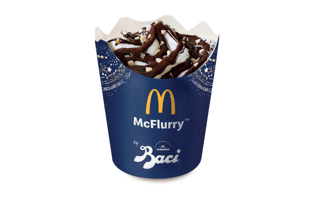 Saldējums McSundae™ ar zemeņu uzlējumu - McDonald's